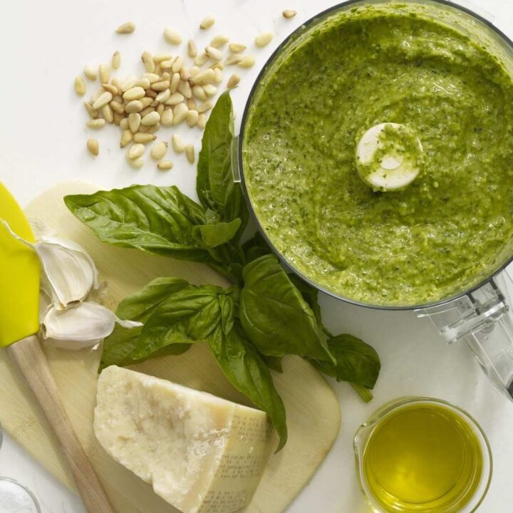Classic Basil Pesto Sauce Recipe - Tara Teaspoon