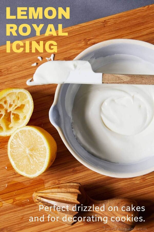 Lemon Royal Icing - Tara Teaspoon