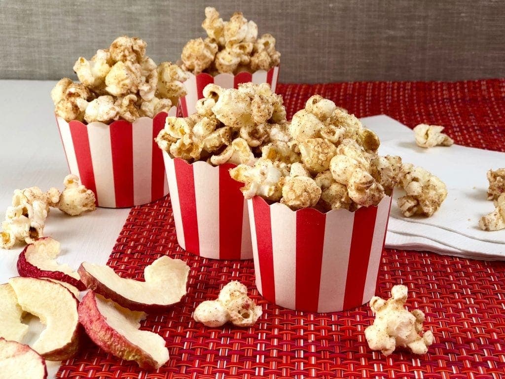 Apple Cinnamon Popcorn - Easy Snack - Tara Teaspoon