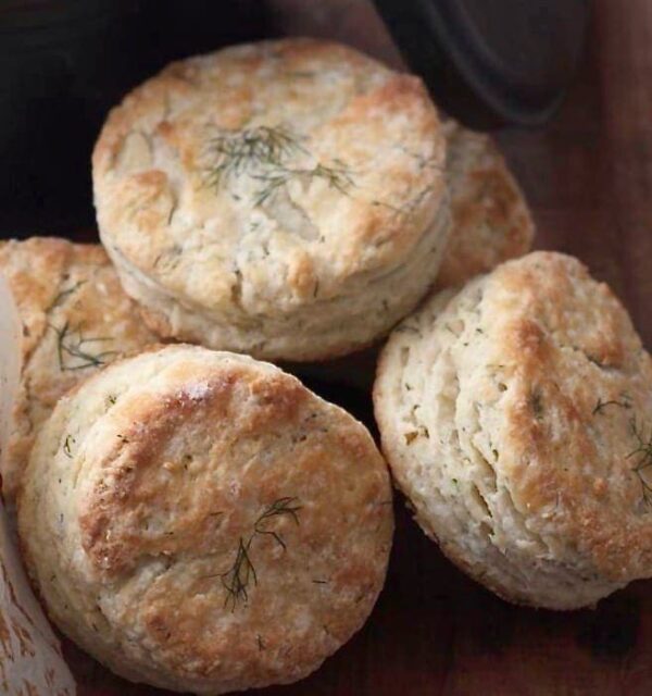 Dill Ricotta Biscuits - Tara Teaspoon