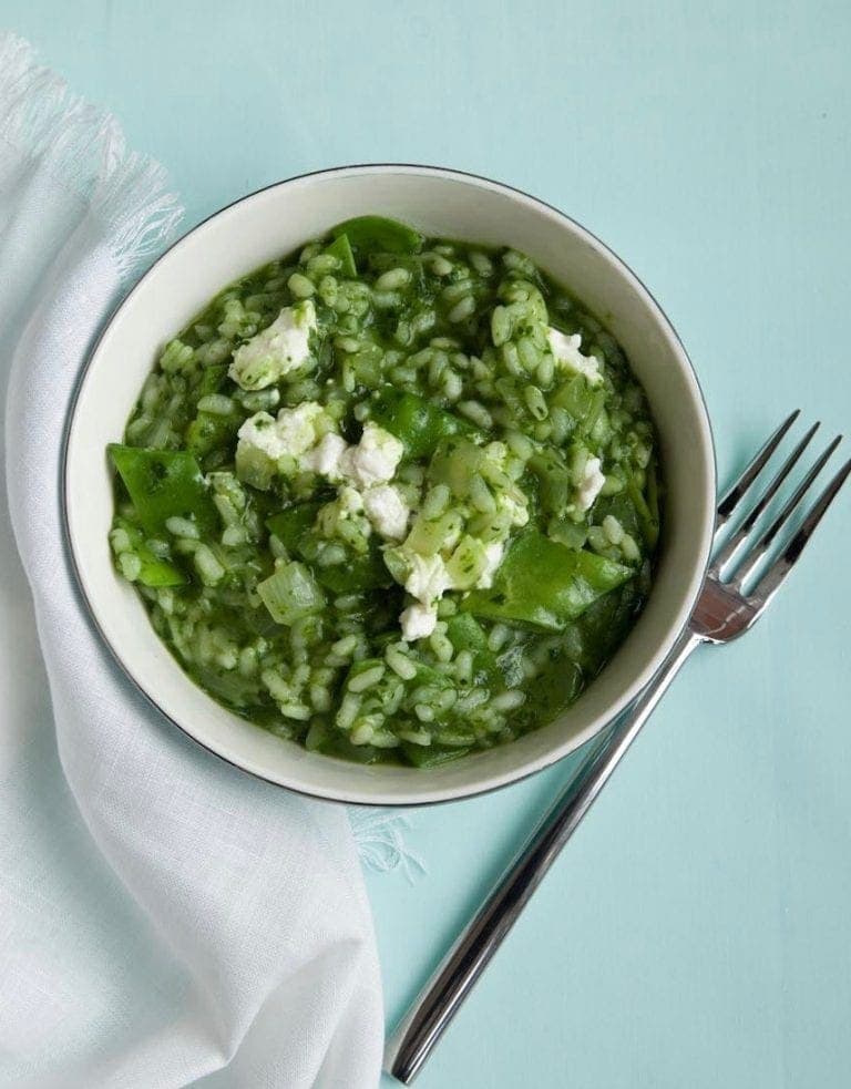 Spring Green Risotto - Tara Teaspoon