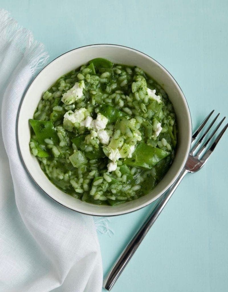 Spring Green Risotto - Tara Teaspoon