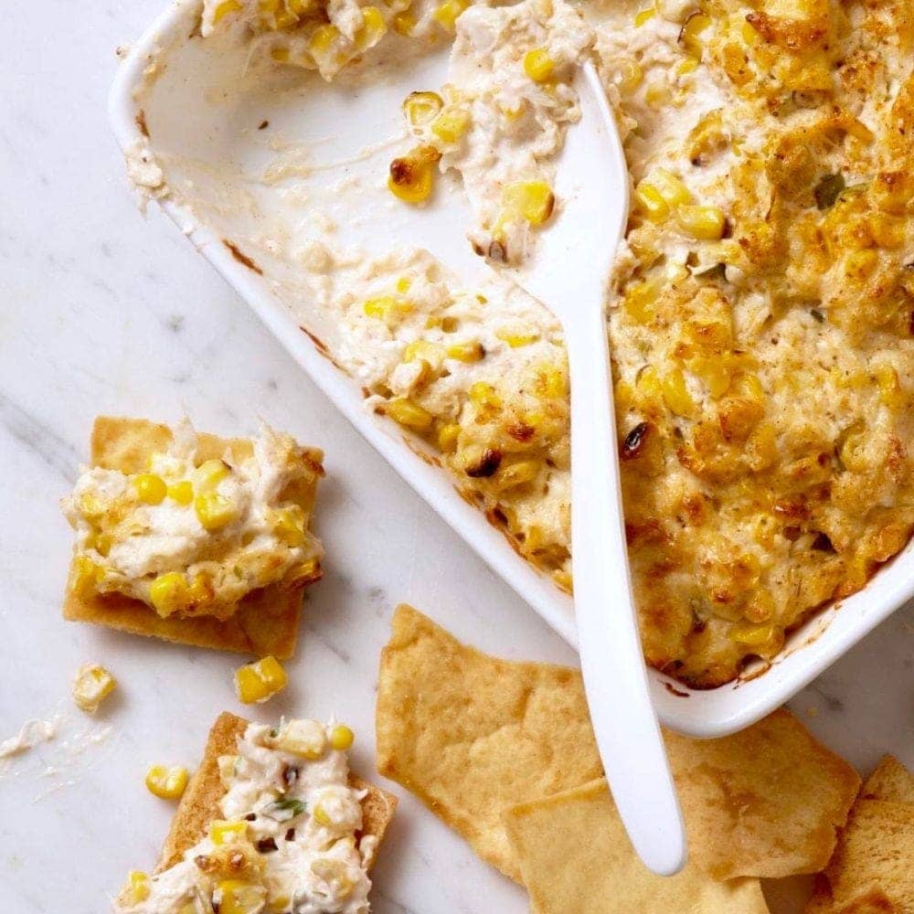 Grilled Corn And Crab Dip Tara Teaspoon Recipes And Home Cooking