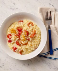Easy To Make Cherry Tomato Risotto - Tara Teaspoon