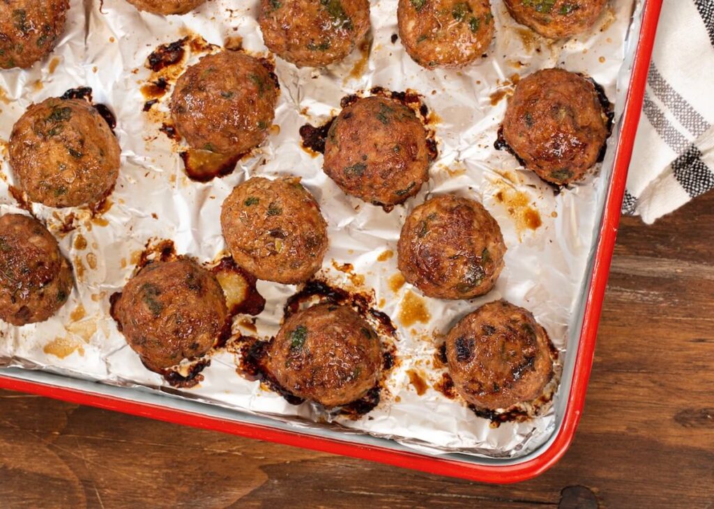 Chipotle-Chicken Mexican Meatballs Recipe - Oven Baked - Tara Teaspoon