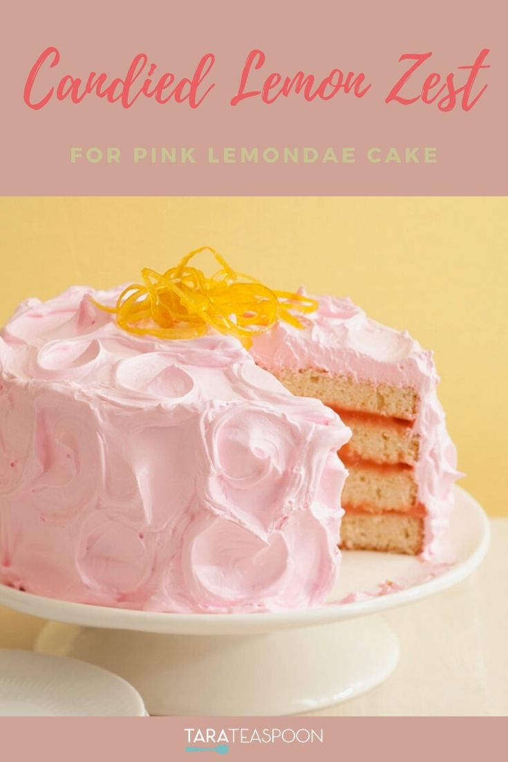 Candied Lemon Zest - Tara Teaspoon