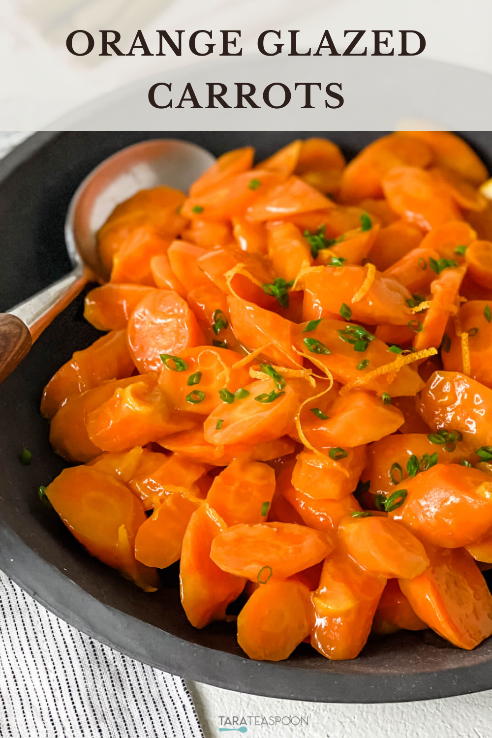 Orange Glazed Carrots (Stovetop Recipe) - Tara Teaspoon
