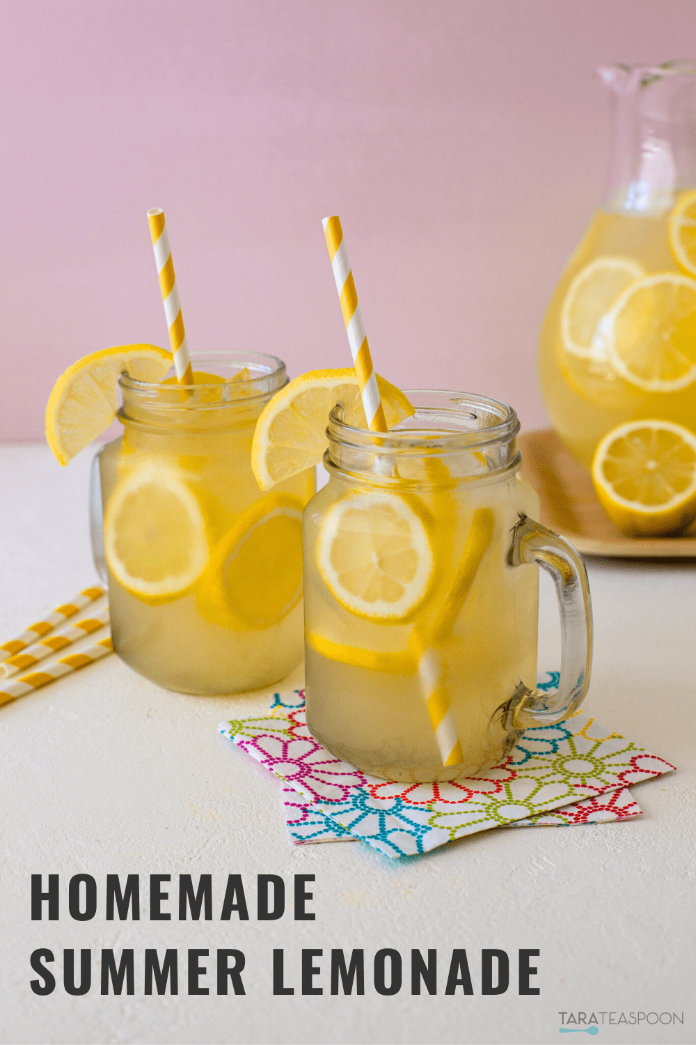 Classic Lemonade Recipe Using Simple Syrup - Tara Teaspoon