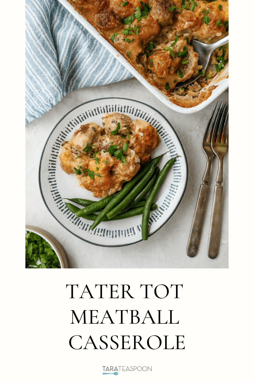 Tater Tot Meatball Casserole Tara Teaspoon
