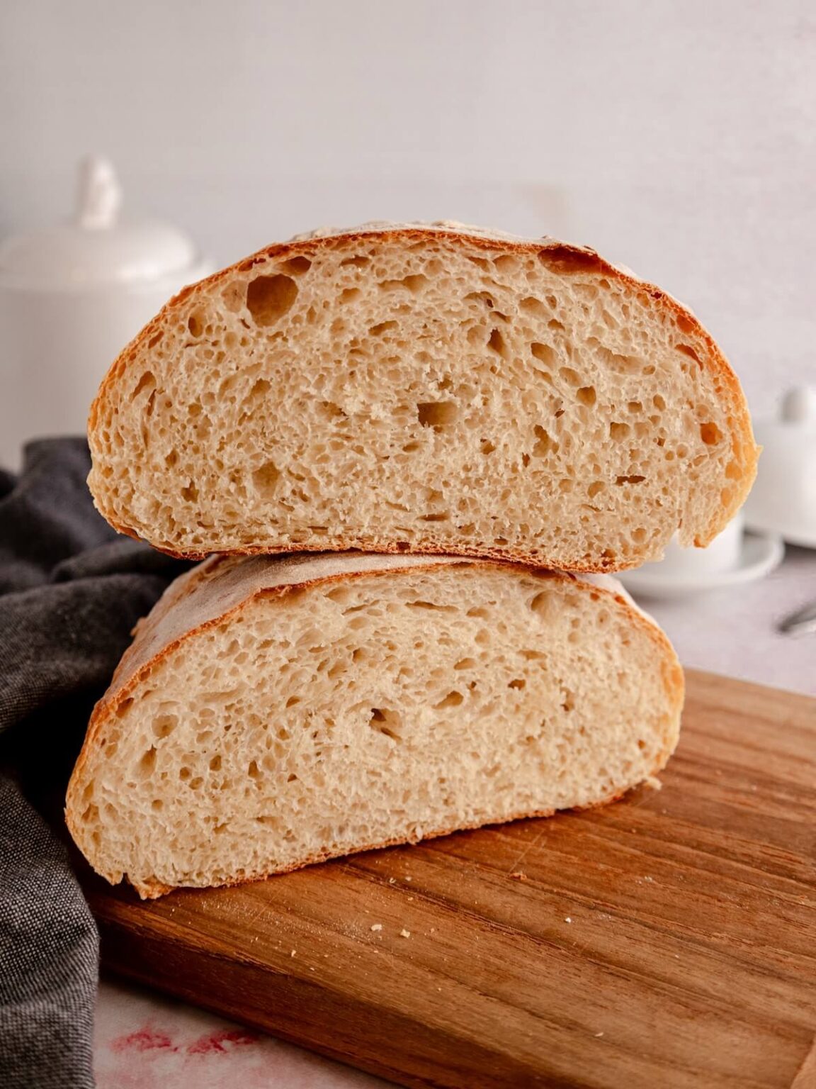 Quick Sourdough Bread Recipe (with yeast and starter) - Tara Teaspoon