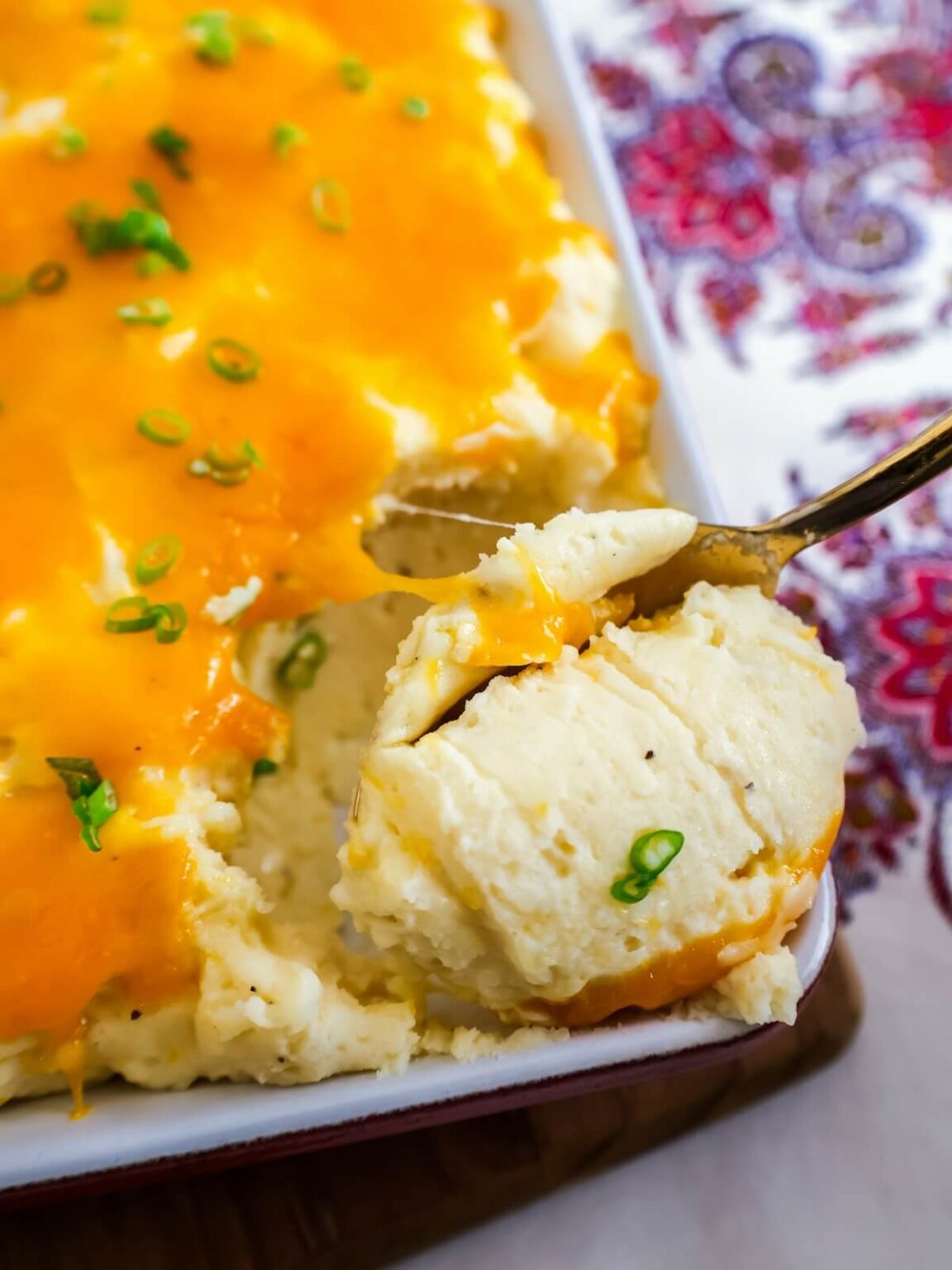 Cheesy Mashed Potatoes Recipe (Three Cheeses!) - Tara Teaspoon