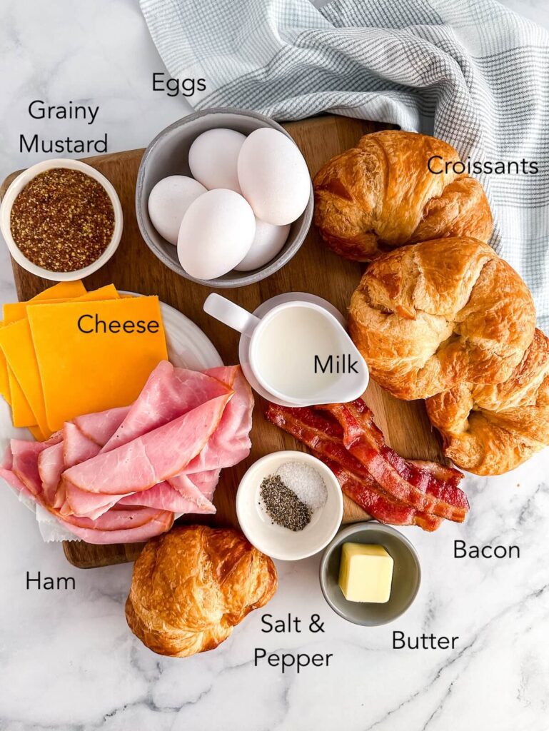 Easy Croissant Breakfast Sandwich - Tara Teaspoon