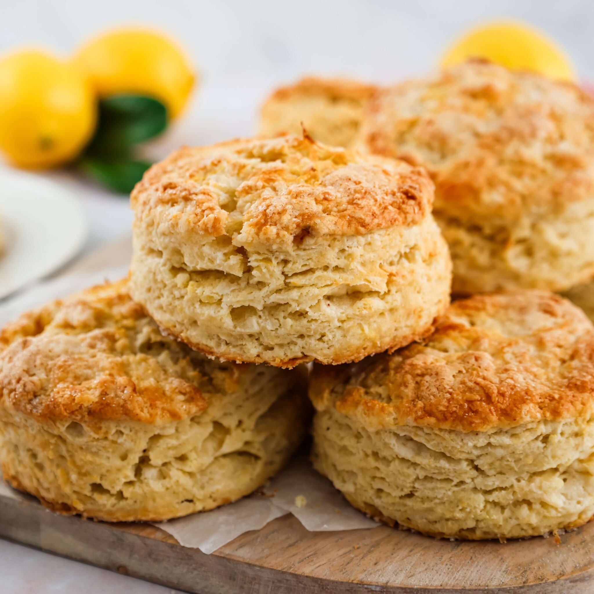Breakfast Ham Biscuits with Chutney and Mustard - Tara Teaspoon