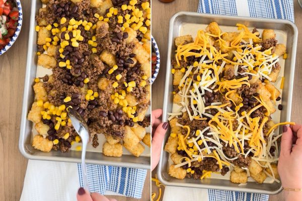 Totchos (Tater Tot Nachos) - Tara Teaspoon