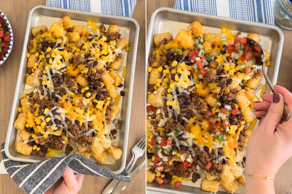 Totchos (Tater Tot Nachos) - Tara Teaspoon