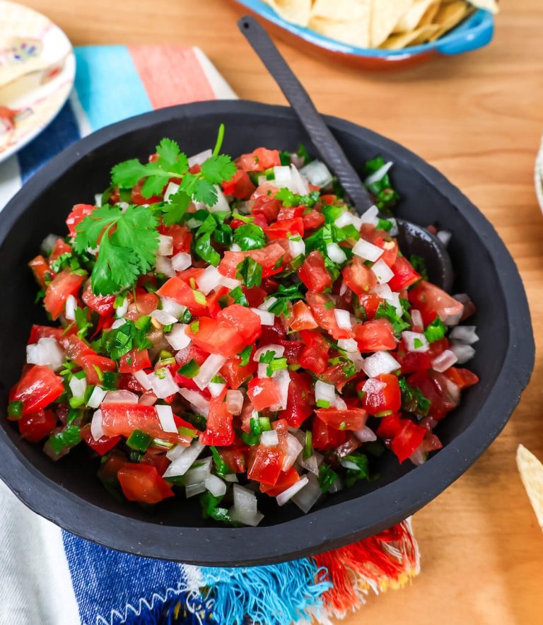 Authentic Pico de Gallo Recipe - Tara Teaspoon