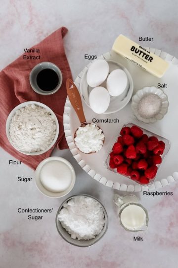 Raspberry Tart (with Pastry Cream) - Tara Teaspoon