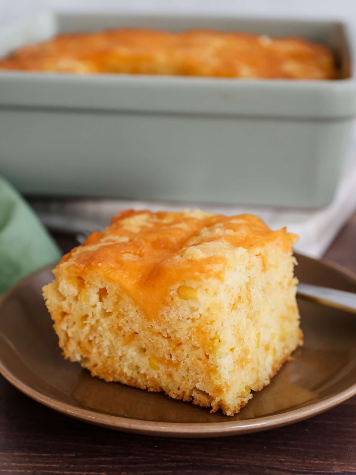 Cheesy Cornbread - Tara Teaspoon
