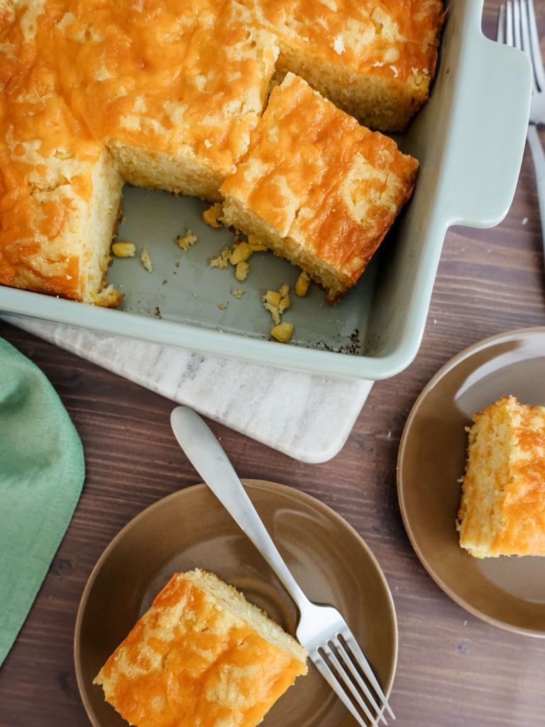 Cheesy Cornbread - Tara Teaspoon