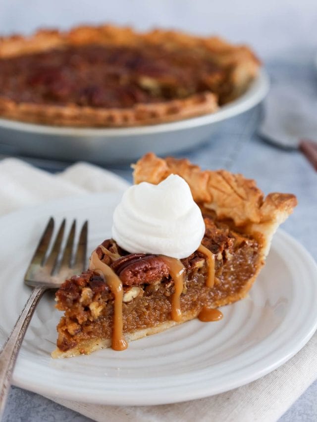 Caramel Pecan Pie - Tara Teaspoon