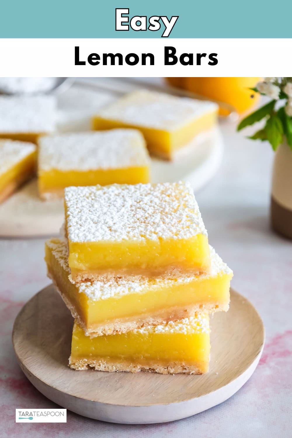Easy Lemon Bars - Tara Teaspoon