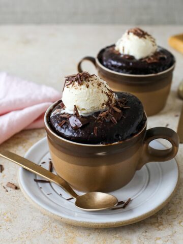 Easy Chocolate Mug Cake Recipe - Tara Teaspoon
